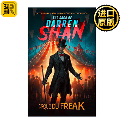 英文原版 Cirque Du Freak 向达伦大冒险1 怪奇马戏团 25周年纪念版 英文版 进口英语原版书籍