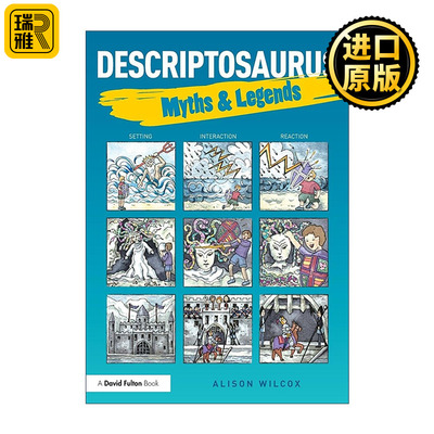 英文原版 Descriptosaurus 描述词典 神话与传说 儿童神话与传说题材的创意写作指导 英文版 进口英语原版书籍
