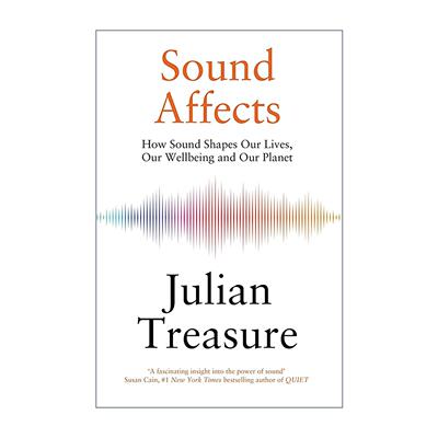 英文原版 Sound Affects 声音的影响 从宇宙到耳畔 声音如何无声地控制我们的身心与世界 Julian Treasure 进口英语原版书籍