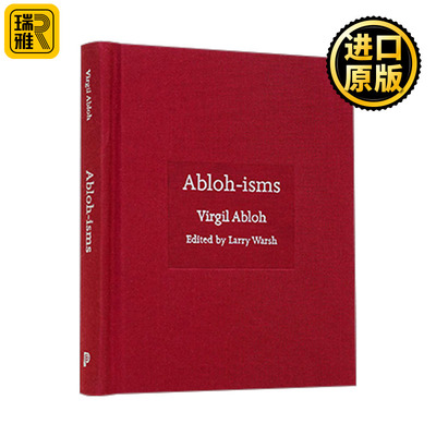 Ablohisms 阿布洛主义 精装 现当代艺术家语录 Virgil Abloh 英文原版