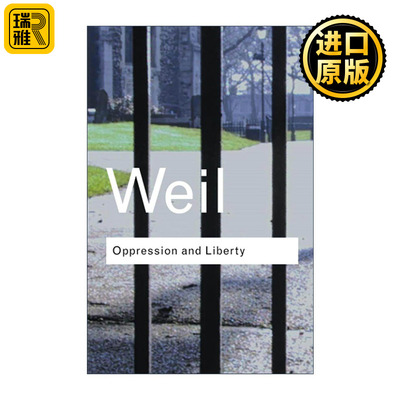 英文原版 Oppression and Liberty 压迫与自由 Routledge Classics系列 英文版 进口英语原版书籍