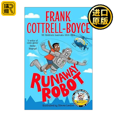 英文原版 Runaway Robot 拯救失控机器人 儿童奇幻魔法小说 Frank Cottrell-Boyce 英文版 进口英语原版书籍