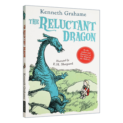 为我奏乐 懒龙的故事 英文原版绘本 The Reluctant Dragon 全英文版 Kenneth Grahame 进口原版英语书籍