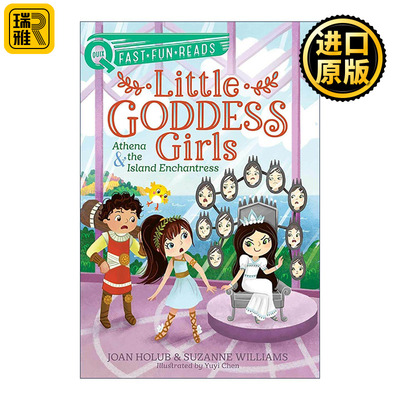 英文原版 Athena & the Island Enchantress 雅典娜与海岛女巫 小小女神卷5 英文版 进口英语原版书籍