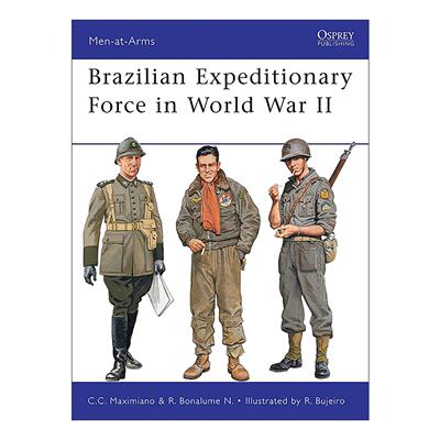 英文原版 Brazilian Expeditionary Force in World War II 二战巴西远征军 历史上的军队系列 英文版 进口英语原版书籍