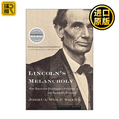 英文原版 Lincoln's Melancholy 林肯的忧郁 抑郁症对总统的挑战与激励 英文版 进口英语原版书籍
