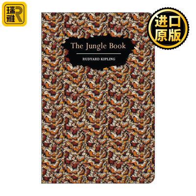 英文原版 The Jungle Book 丛林之书 浮雕封面高颜值装帧设计 精装 Chiltern Classic 鲁德亚德·吉卜林 英文版 进口英语原版书籍