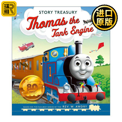 英文原版 Thomas the Tank Engine Story Treasury 托马斯小火车六合一精装故事绘本 80周年纪念版 英文版 进口英语原版书籍