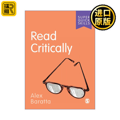 Read Critically 如何辩证性阅读 SAGE学术技能入门系列 英美大学本科生学术指南