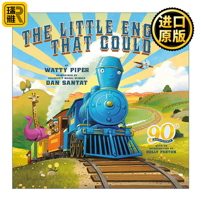 英文原版 The Little Engine That Could 勇敢的小火车头做到了 90周年纪念精装收藏版 儿童经典绘本 Watty Piper进口英语原版书籍
