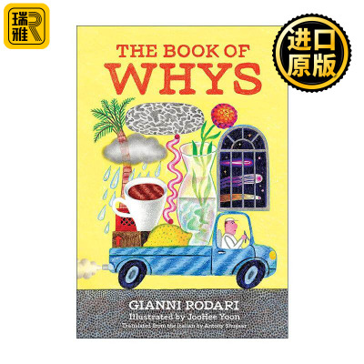 英文原版 The Book of Whys 为何之书 儿童精装绘本活动书 洋葱头历险记作者 意大利现代儿童文学之父贾尼·罗大里 进口英语书籍