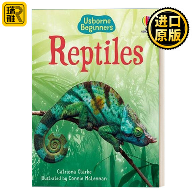 Usborne Beginners Reptiles 尤斯伯恩初学者系列 爬行动物 儿童科普百科精装