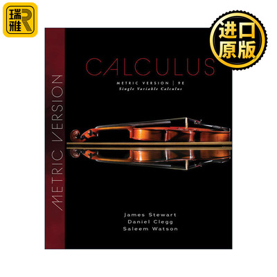 Single Variable Calculus, Metric Edition 单变量微积分 公制版 精装第9版 斯图瓦特Stewart 英文原版