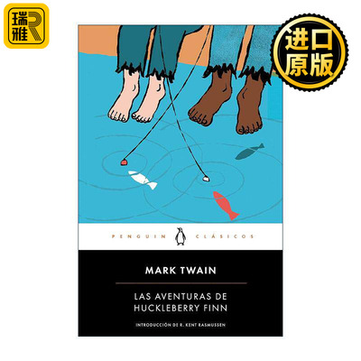 原版 Las aventuras de Huckleberry Finn Adventures of Huckleberry Finn 哈克贝里·费恩历险记 西班牙语版 进口原版书籍