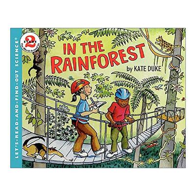 英文原版 Let's Read and Find Out 2 In the Rainforest 自然科学启蒙阅读与发现2级 在雨林中 英文版 进口英语原版书籍