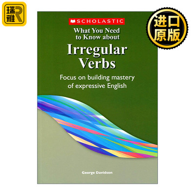 英文原版 What You Need to Know About Irregular Verbs 你需要知道的英语不规则动词 英文版 进口英语原版书籍