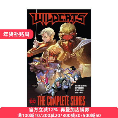 英文原版 WILDC.A.T.S 野猫特攻队 完整故事集 DC漫画 Matthew Rosenberg 英文版 进口英语原版书籍
