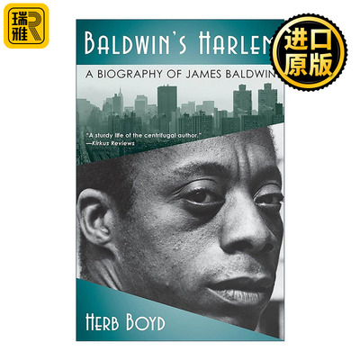 英文原版 Baldwin's Harlem 詹姆斯·鲍德温传 英文版 进口英语原版书籍