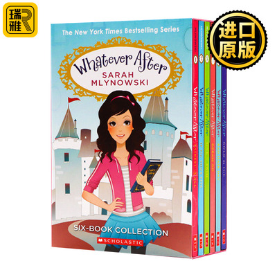 英文原版 Whatever After Boxset Books 1-6 瞬息万变系列1-6 儿童章节小说 儿童文学 睡前故事书 英文版 进口英语原版书籍