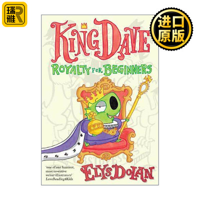 英文原版 King Dave Royalty For Beginners 国王戴夫 皇室入门指南 牛津幽默搞笑章节桥梁书 英文版 进口英语原版书籍