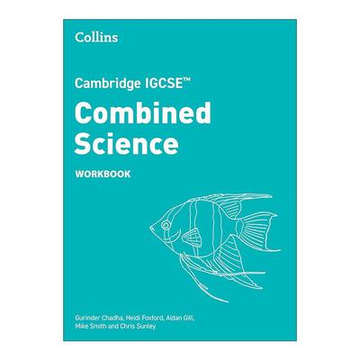 英文原版 Collins Cambridge IGCSE Combined Science Workbook 柯林斯剑桥国际初中综合科学练习册 第二版 进口英语原版书籍