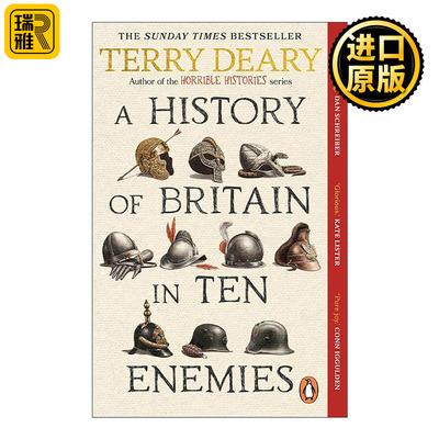 英文原版 A History of Britain in Ten Enemies 英国历史上的十大敌人 Terry Deary 英文版 进口英语原版书籍