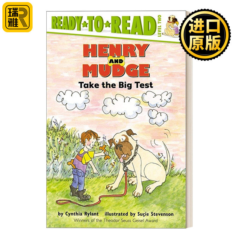 英文原版 Henry And Mudge Take the Big Test Ready to Read2_虎窝淘