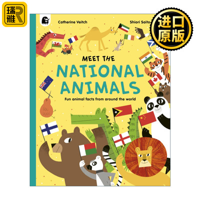Meet the National Animals 认识不同国家的动物 儿童精装绘本