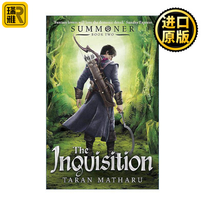 英文原版 Summoner The Inquisition 召唤师2 青少年奇幻动作冒险小说 英文版 进口英语原版书籍