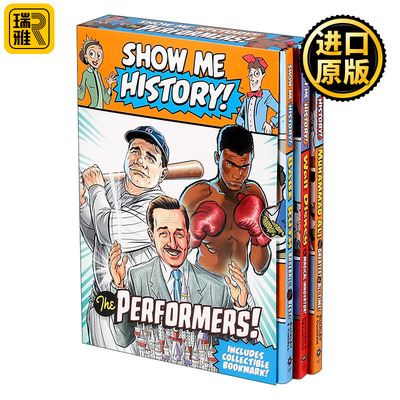 英文原版 Show Me History! Performers Boxed Set 3