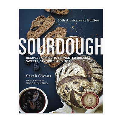 英文原版 Sourdough 酸面包 乡村发酵面包 糖果 调味品 烘焙食谱 詹姆斯比尔德奖得主Sarah Owens 精装 英文版 进口英语原版书籍