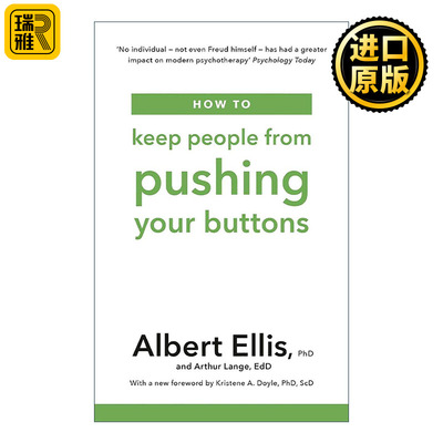 英文原版 How to Keep People From Pushing Your Buttons 我的情绪为何总被他人左右 英文版 进口英语原版书籍