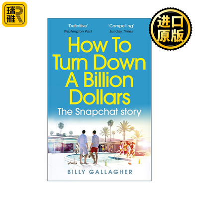 正版 How to Turn Down a Billion Dollars 英文原版 进口英语书籍