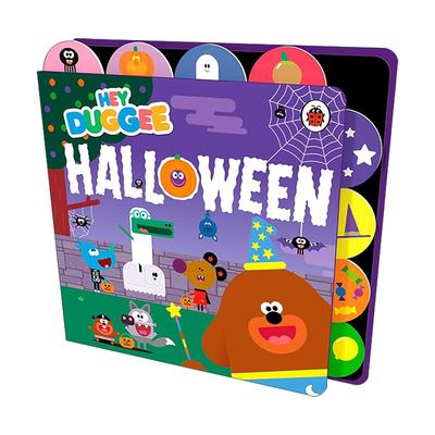 英文原版 Hey Duggee Halloween 嗨道奇 万圣节标签纸板书 英文版 进口英语原版书籍