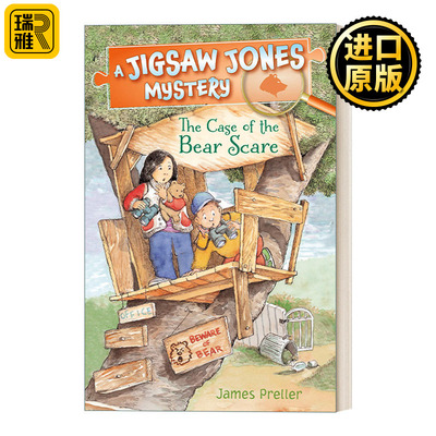 英文原版 Jigsaw Jones The Case of the Bear Scare 小侦探琼斯系列 英文版 进口英语原版书籍