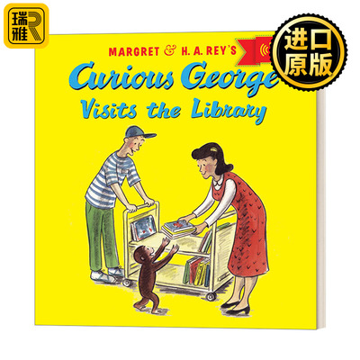 Curious George Visits the Library 好奇猴乔治去图书馆 带音频