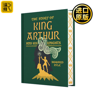 英文原版 Story of King Arthur and His Knights 亚瑟王和骑士传奇 儿童经典布面精装 英文版 进口英语原版书籍