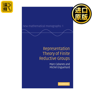 英文原版 Representation Theory of Finite Reductive Groups
