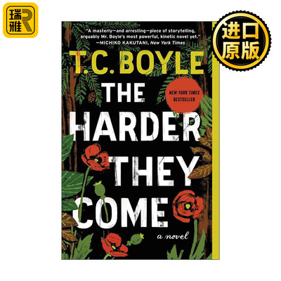 英文原版 The Harder They Come 来势汹挡 博伊尔 心理小说 英文版 进口英语原版书籍