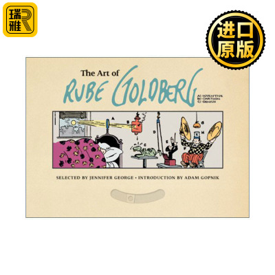 The Art of Rube Goldberg 鲁布·戈德堡作品集 普利策奖得主 漫画 精装艺术图册