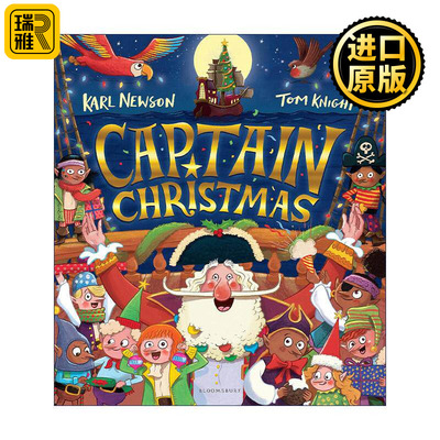 英文原版 Captain Christmas 圣诞船长 Karl Newson儿童绘本 英文版 进口英语原版书籍