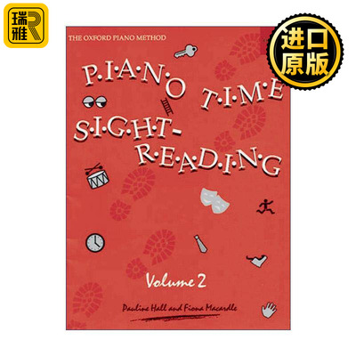 英文原版 Piano Time Sightreading Book 2 牛津钢琴时光 乐符识别视奏技巧2 ABRSM英皇考级钢琴启蒙教材 英文版 进口英语原版书籍