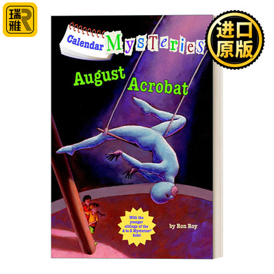 英文版 Calendar Mysteries 8 August Acrobat 日历之谜系列8 英文原版