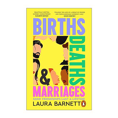 英文原版 Births  Deaths and Marriages 生老婚嫁 女性群像小说 当代文学 Laura Barnett 英文版 进口英语原版书籍