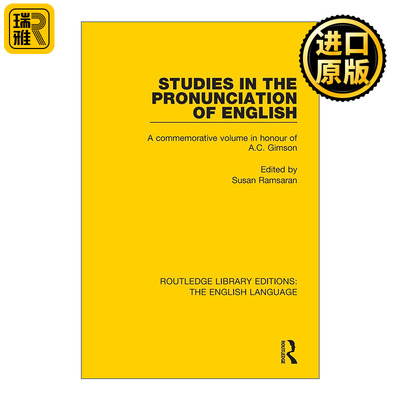 Studies in the Pronunciation of English 英语发音研究 吉姆森纪念集
