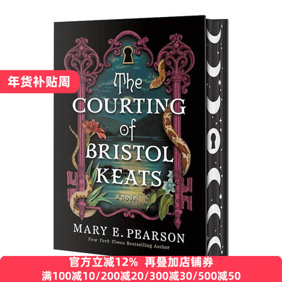 英文原版 The Courting of Bristol Keats 布里斯托尔·济慈的追求 精装 浪漫奇幻小说 英文版 进口英语原版书籍