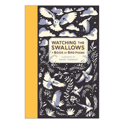英文原版 Watching the Swallows A Book of Bird Poems 观看燕子 50首关于鸟类的诗歌集 精美插画 精装 英文版 进口英语原版书籍