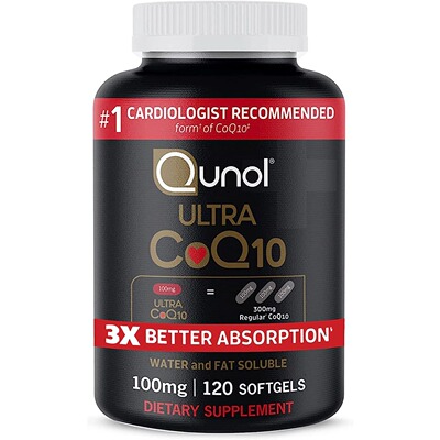 美国代购Qunol Ultra CoQ10 100mg 3x Better Absorptiona