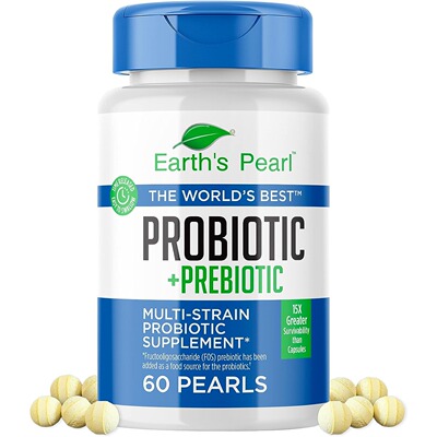 美国代购Earths Pearl Probiotic Pearls Women Men