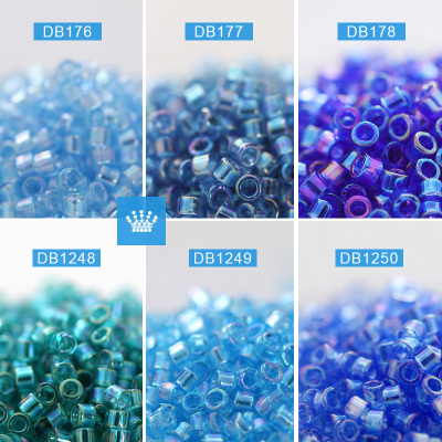 日本透明幻彩古董珠御幸玻璃进口